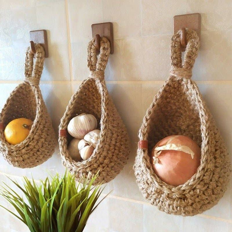 Woven Hanging Storage Baskets – Unlimited Potential LLC